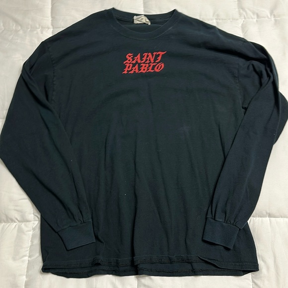 Shirts | Saint Pablo Tour Longsleeve Shirt | Poshmark